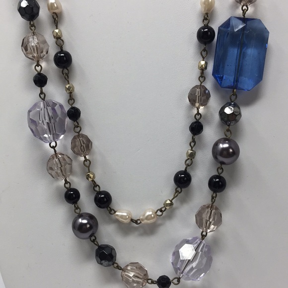 Jewelry | Bead Necklace Lightweight Plastic Bead Chain | Poshmark